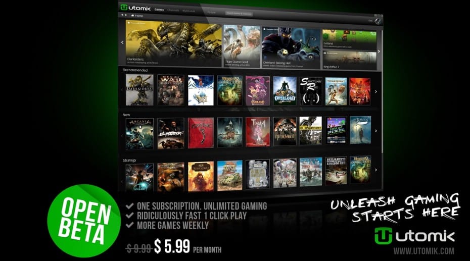 SEGA partners with Utomik's Netflix-like service for games