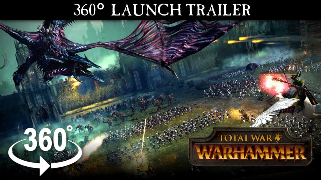 Total War: Warhammer launch trailer goes 360