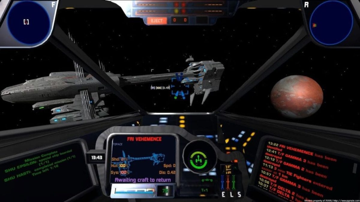 Fan remaking X-Wing in Unity and it looks fantastic