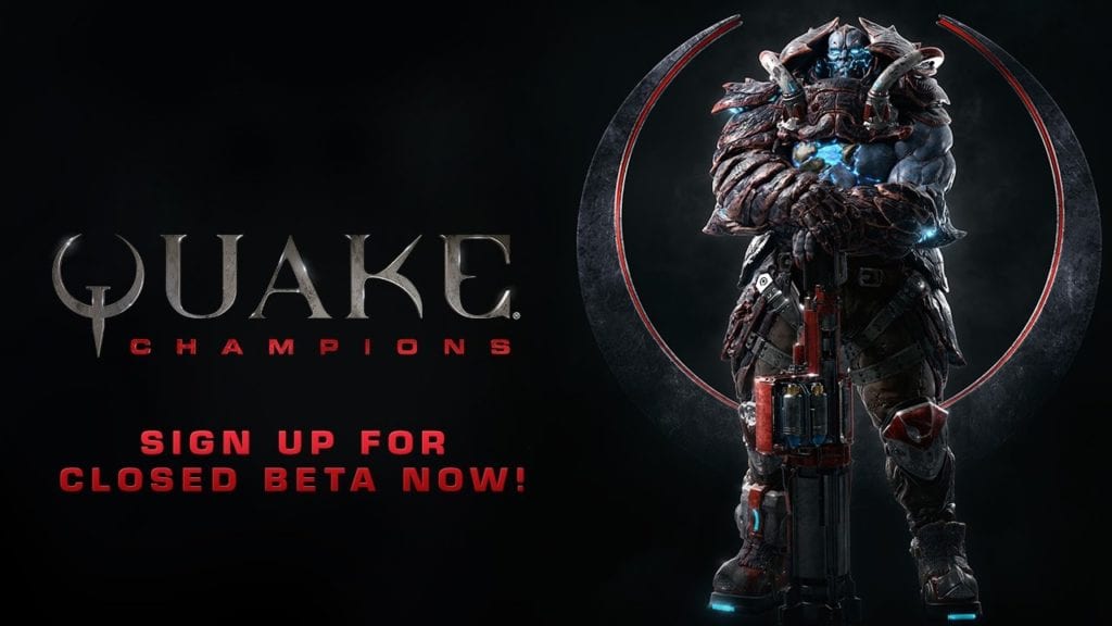 Quake Champions closed beta sign-ups are now open