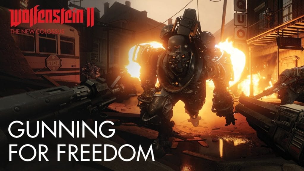 Wolfenstein 2 E3 trailer introduces Nazis to hatchets