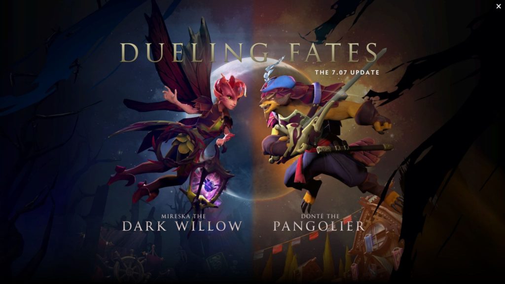 Dota 2 7.07 Dueling Fates update live now