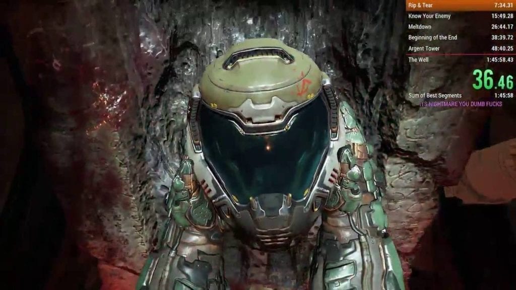 Doom Nightmare Mode Beaten In 101 Minutes