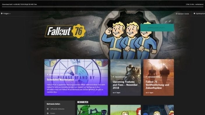 Fallout 76's First Major Patch Is Out Now