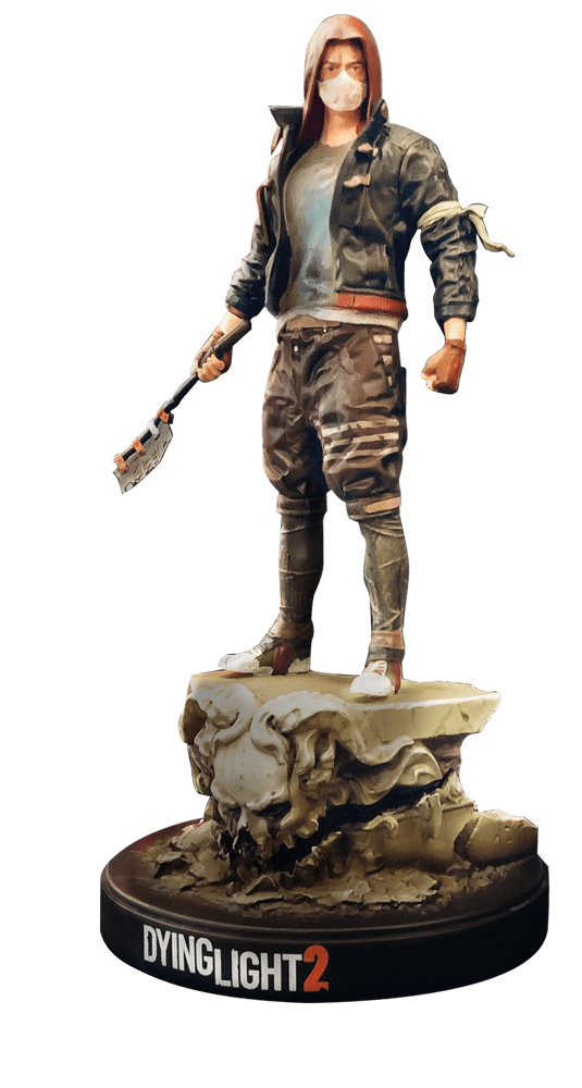 Dying Light 2 Aiden Caldwell Statue From Collector's Edition Outfit ...