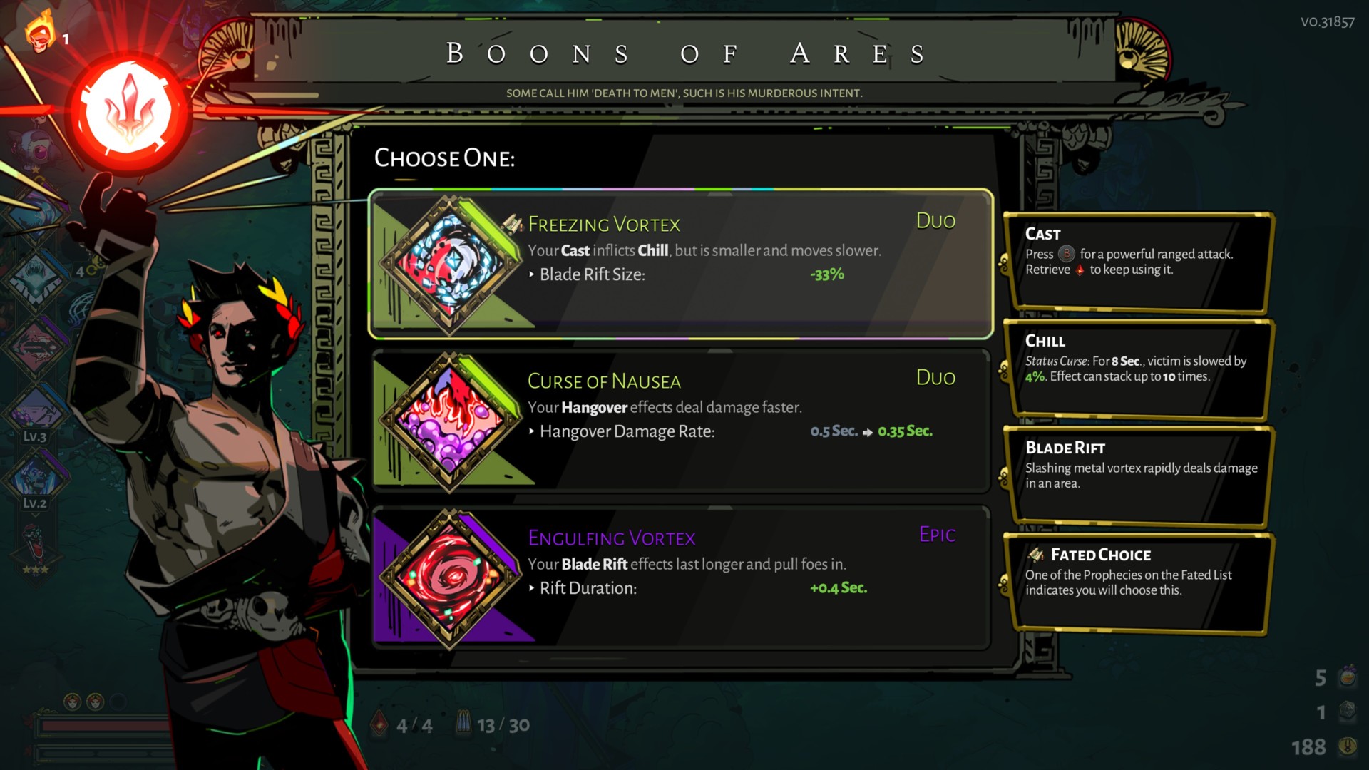 Hades guide: Heroic, Legendary, and Duo boons