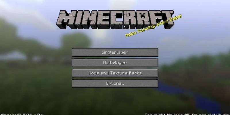 Players discover seed for Minecraft title screen background panorama