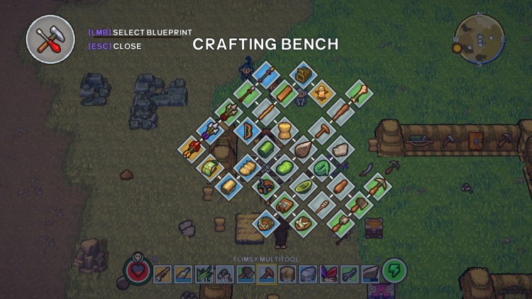 The Survivalists: Crafting guide -- Blueprints and recipes