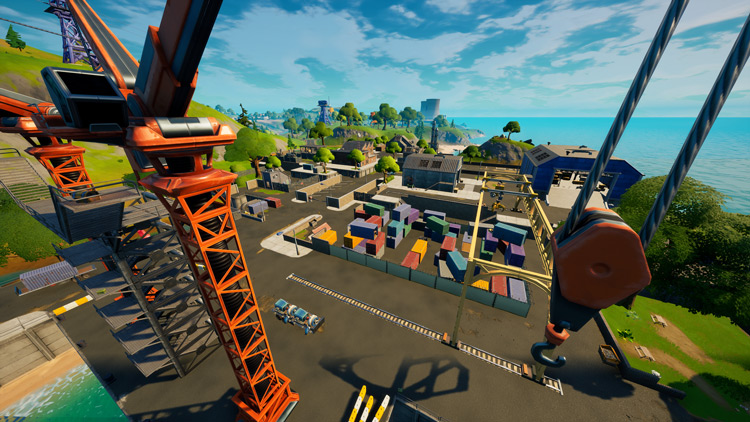 Fortnite guide: All five of the Dirty Docks safe locations with golden bars