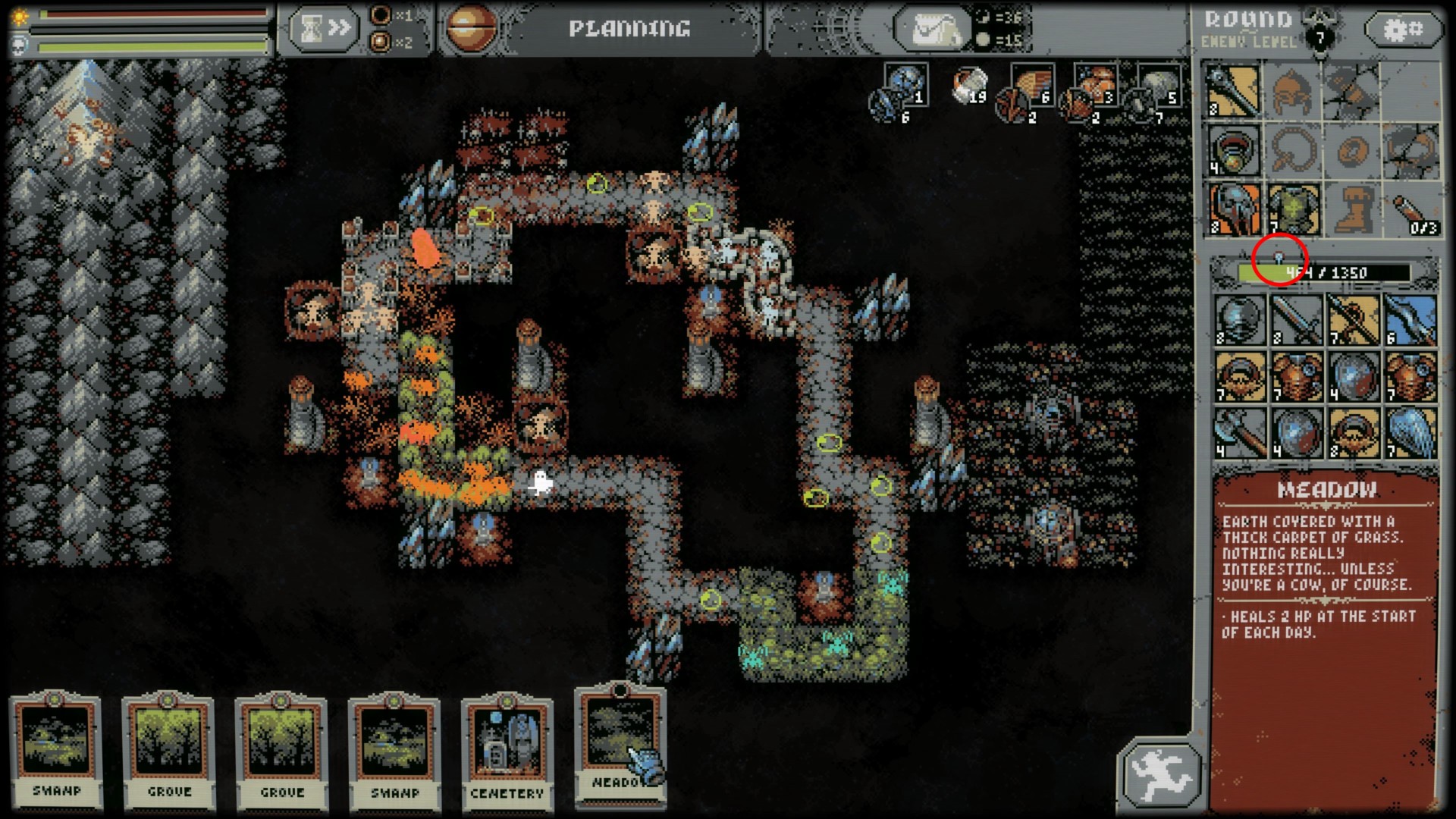 How to generate a random circular closed path with length between 34 ...