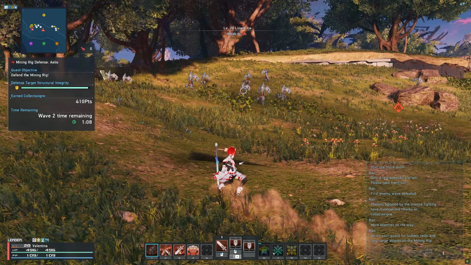 PSO2 New Genesis guide: "Mining Rig Defense: Aelio" Urgent Quest