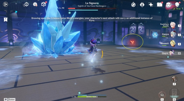 Genshin Impact: La Signora boss fight and Tenshukaku domain guide