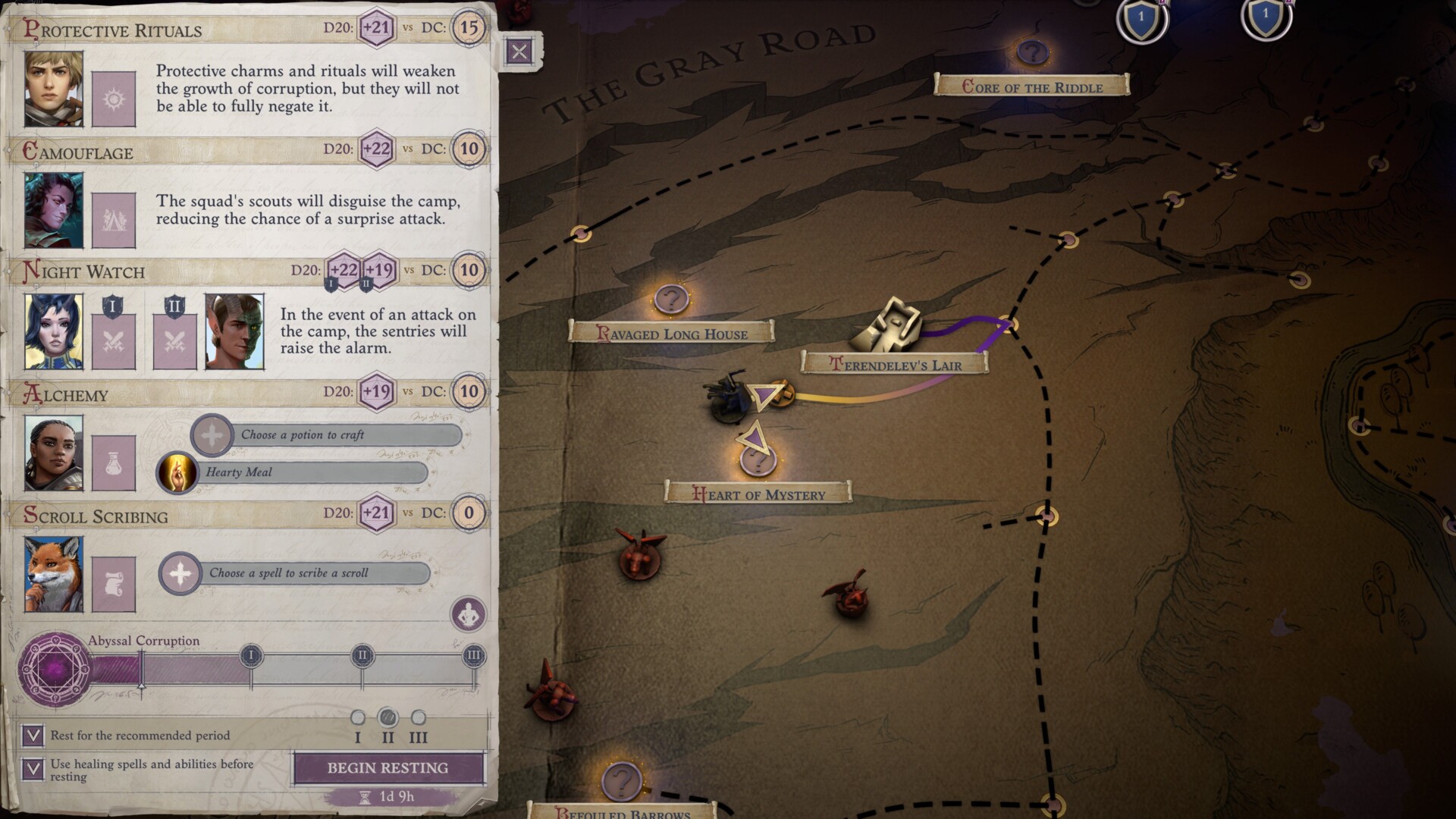 Pathfinder: Wrath of the Righteous -- Heart of Mystery puzzle guide