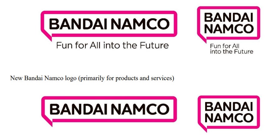 Bandai Namco reveals new simplified logo in a speech bubble