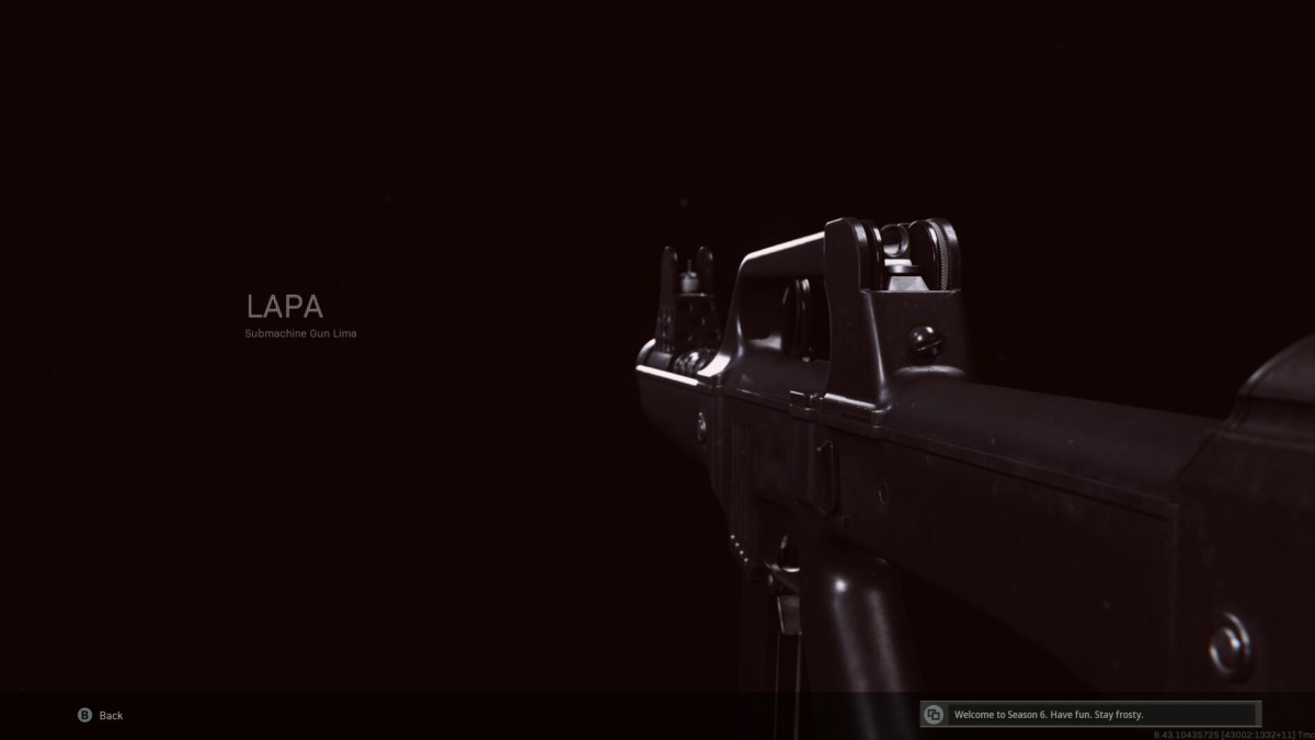 The best Call of Duty: Warzone LAPA submachine gun class