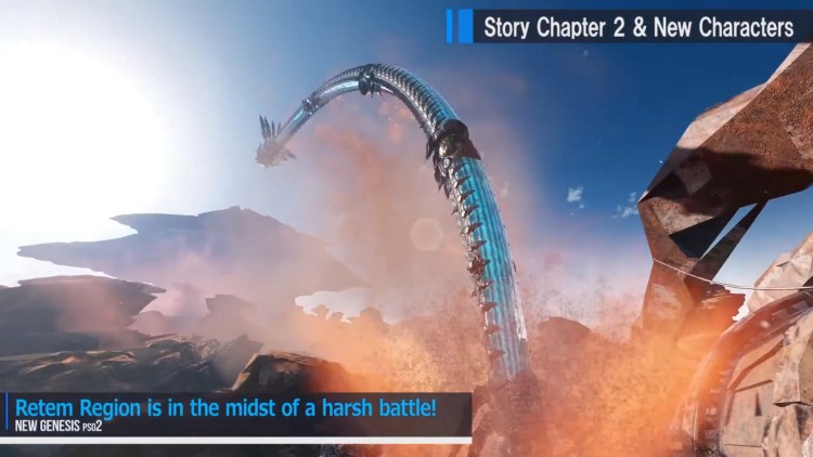 Sandstorm Requiem expansion coming to PSO2 New Genesis next month