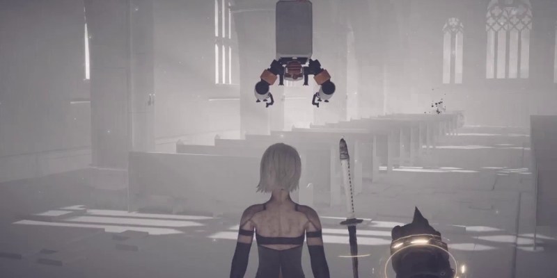 The secret church mod for NieR: Automata is now available to the public