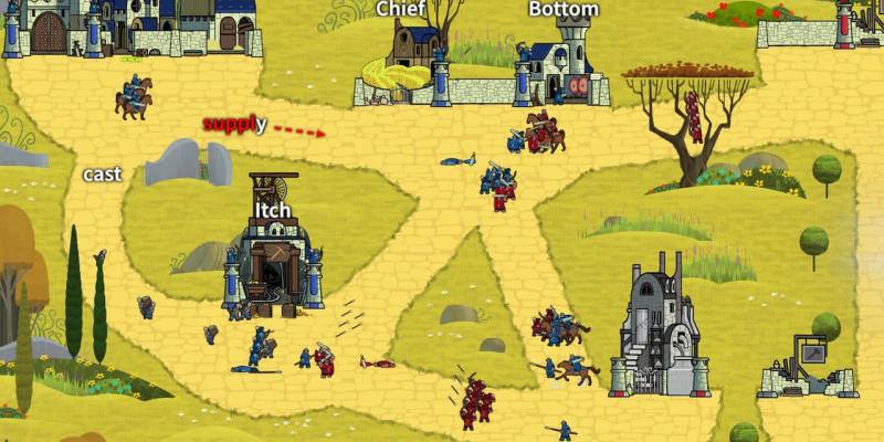 RTS typing game Touch Type Tale receives a new trailer