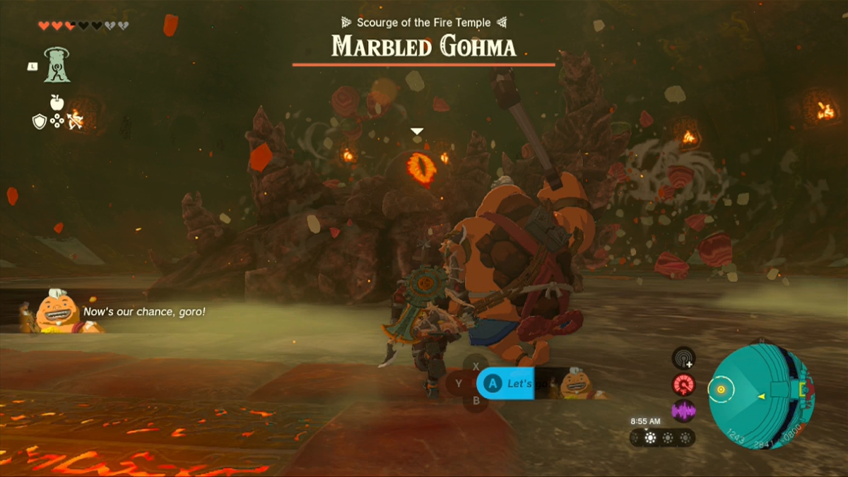 How to beat Fire Temple boss in Zelda: Tears of the Kingdom (TotK)