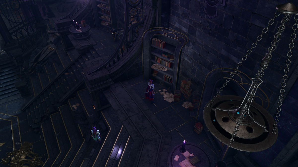 Silent Library puzzle resolution in Baldur's Gate 3 - Gamers vs Games