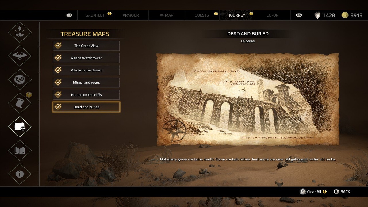 Все локации с картами сокровищ Каладриаса в Atlas Fallen - Device4Game