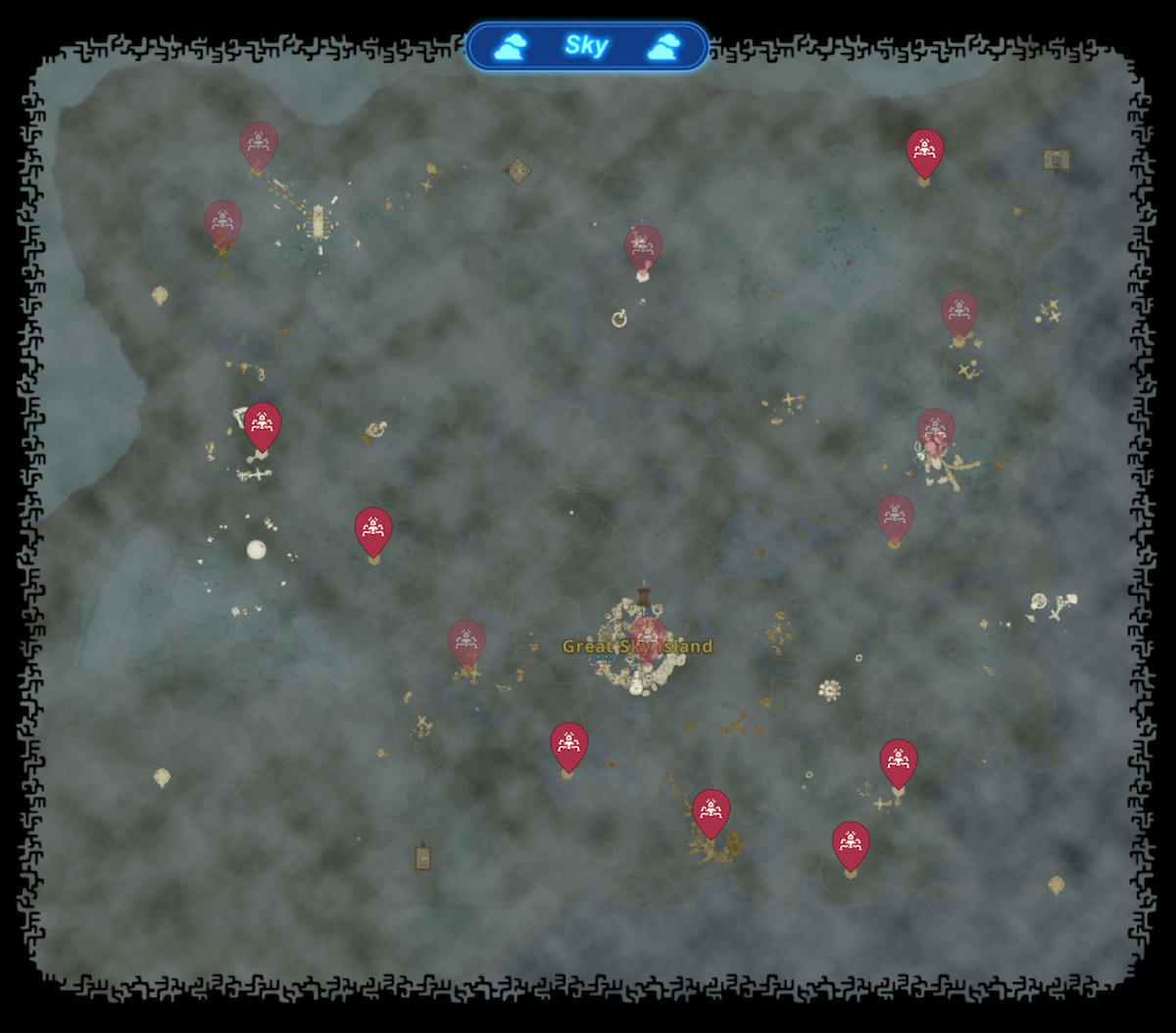 Все локации Flux Construct в Tears of the Kingdom - Device4Game