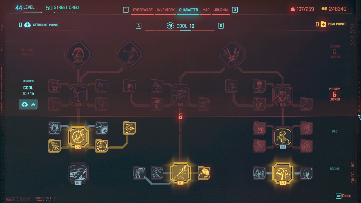 Understanding the New Skill Tree in Cyberpunk 2077 - All New Perks and ...
