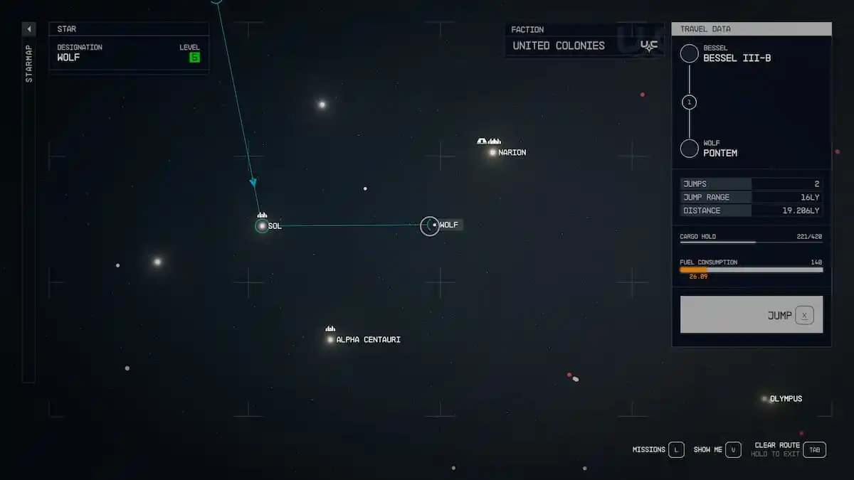 Where Is the Wolf Star System in Starfield?