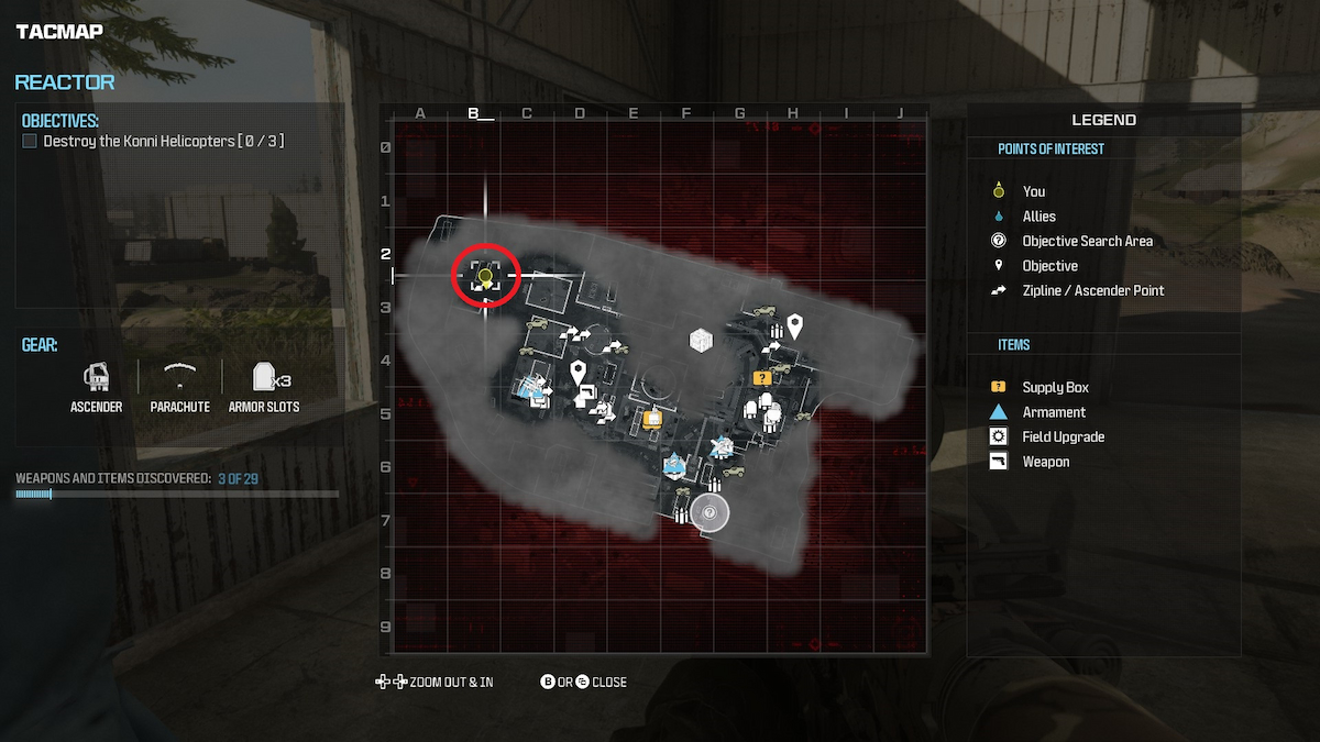 All Ascender locations in all Modern Warfare 3 (MW3) Open Combat Missions
