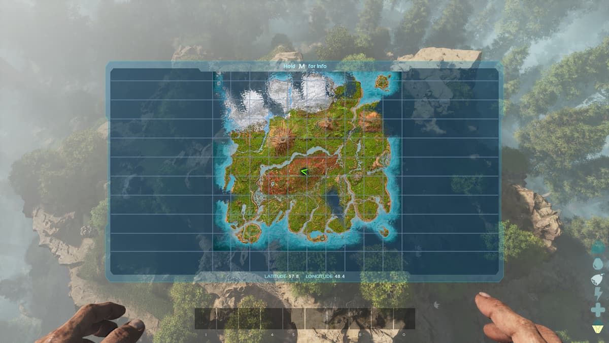 All The Island dino spawn points in Ark Survival Ascended
