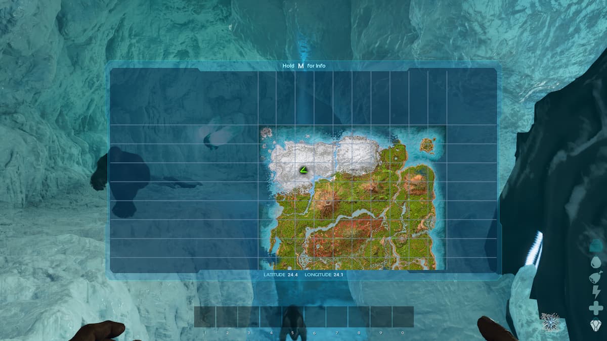 All The Island dino spawn points in Ark Survival Ascended