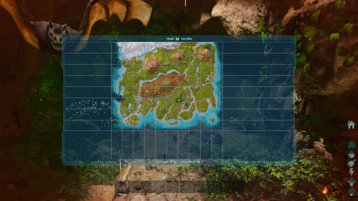All The Island dino spawn points in Ark Survival Ascended
