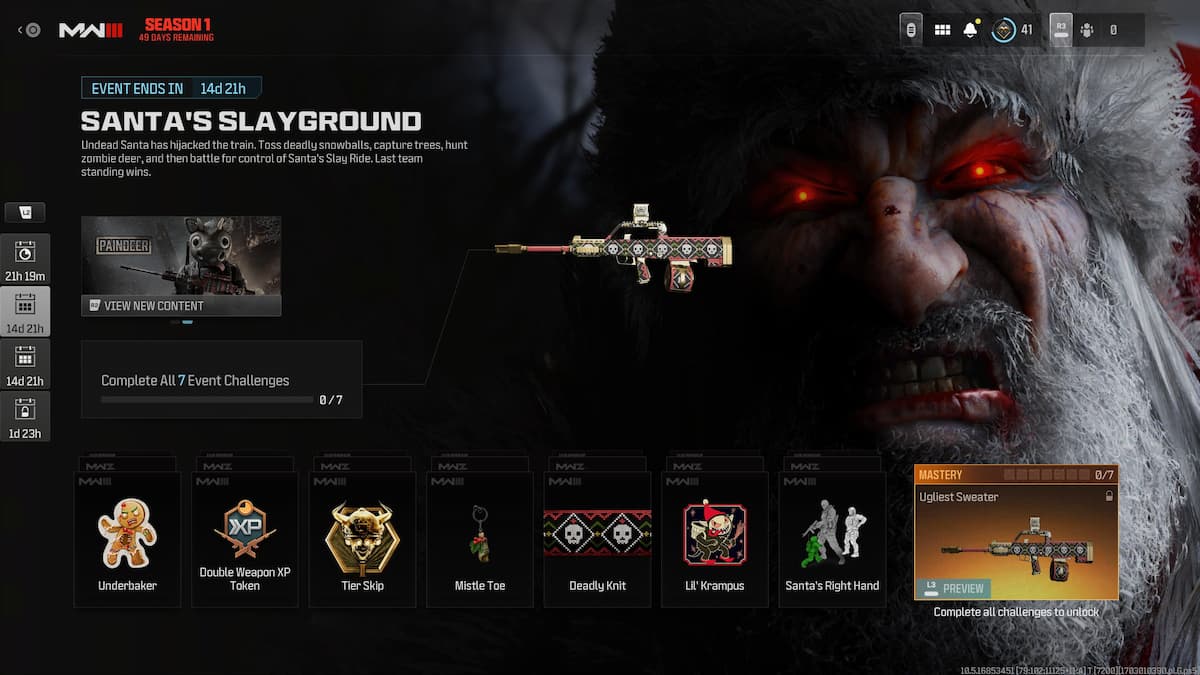 How to get DG-58 LSW Ugliest Sweater Blueprint in COD MW3 Warzone