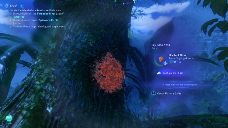 Where to find moss in Avatar Frontiers of Pandora