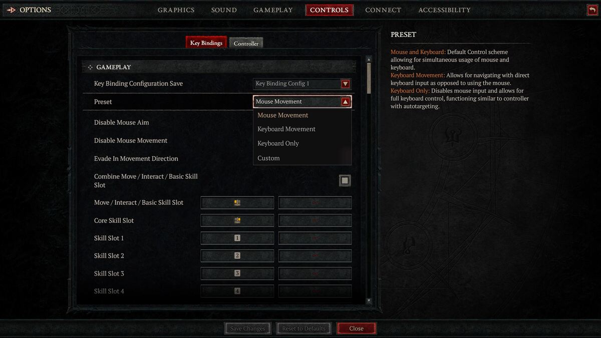 How to enable WASD controls in Diablo 4