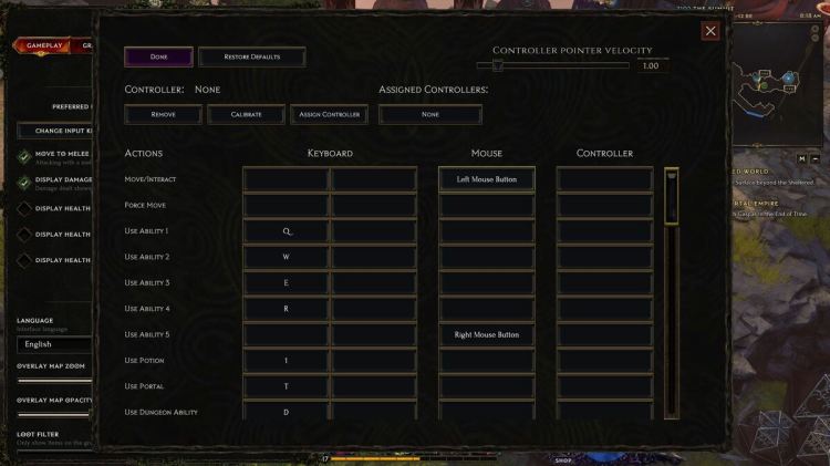 How to fix Left and Right Mouse Button map errors in Last Epoch