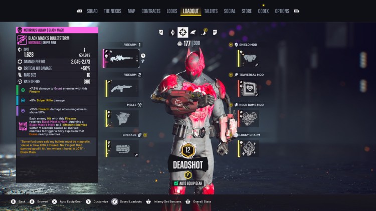 Best Deadshot build in Suicide Squad Kill the Justice League: Talents ...