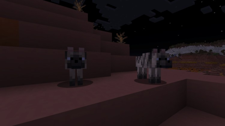 All spawn biomes for the new Wolves in Minecraft