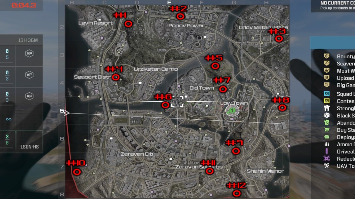 All Urzikstan Bunker locations in Warzone
