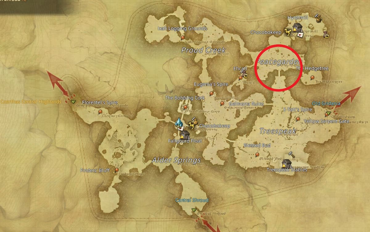 All A Realm Reborn (ARR) Hunt Mark locations in Final Fantasy XIV