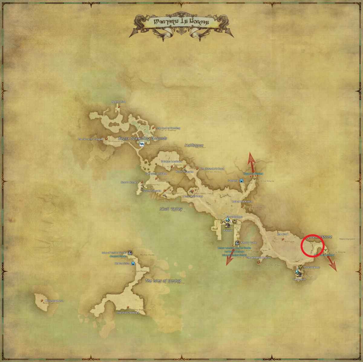 All A Realm Reborn (ARR) Hunt Mark locations in Final Fantasy XIV