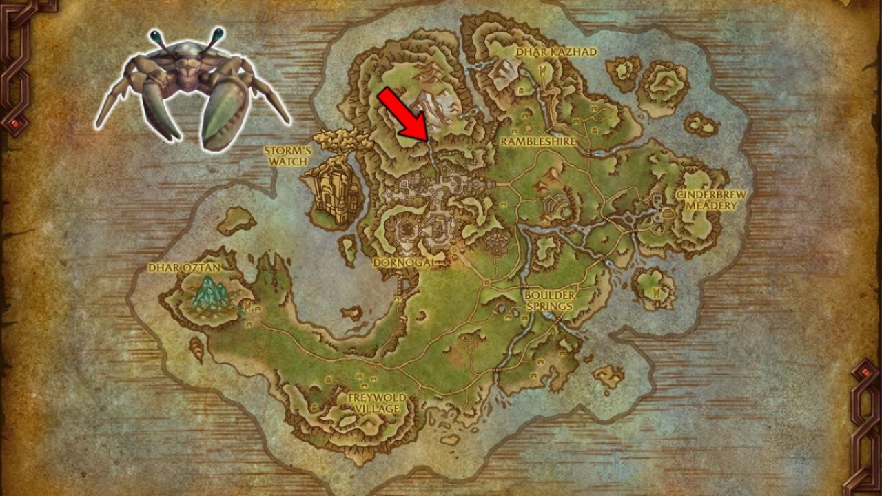 All Pearlescent Shellcrab locations in World of Warcraft: The War ...