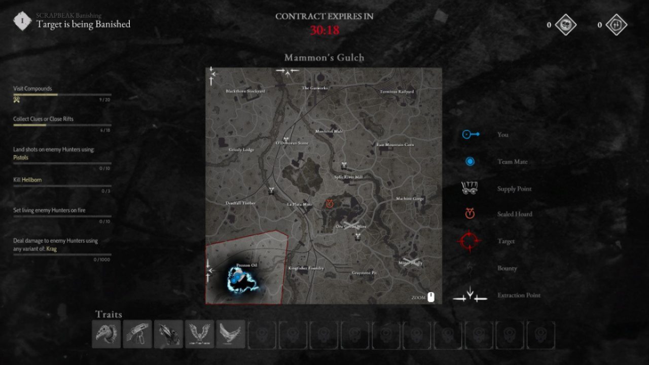 Hunt Showdown Mammons Gulch Hellborn location, weakness, and cheese ...