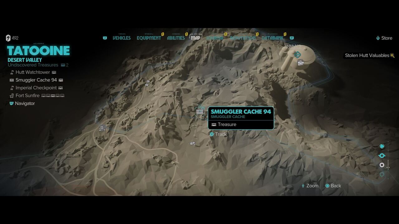 Stolen Hutt Valuables Location in Star Wars Outlaws